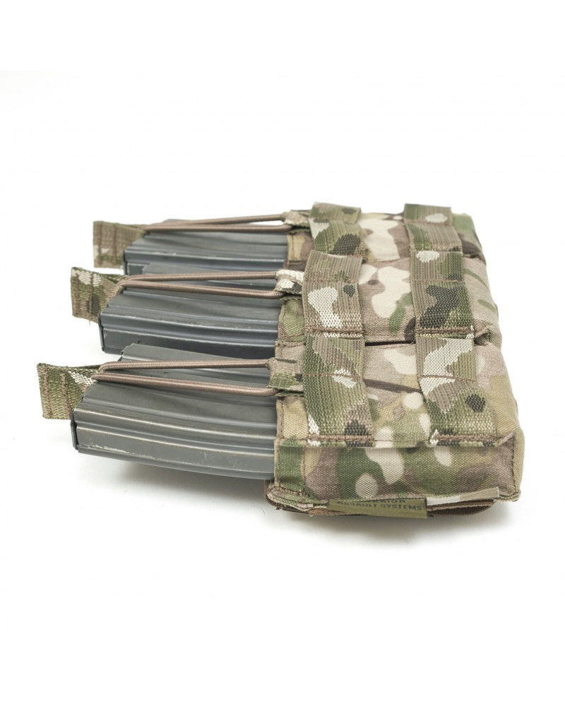 Triple Snap Mag Multicam - Warrior Assault System : Pochette Tactique